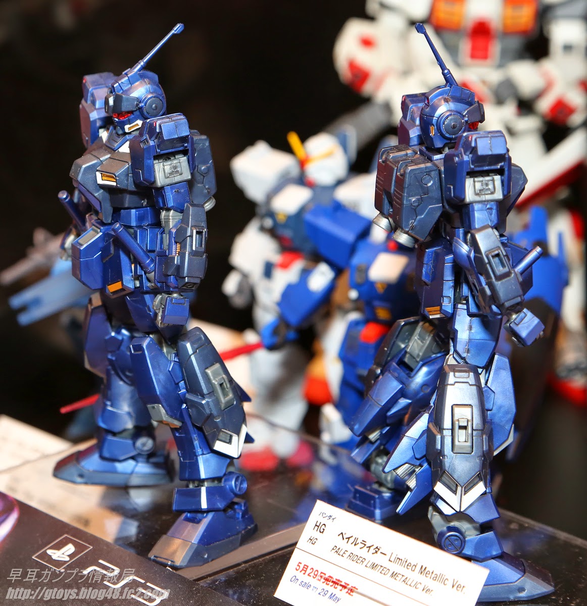 GUNDAM GUY: HG 1/144 RX80PR Pale Rider (Metallic Color Ver.) - On ...