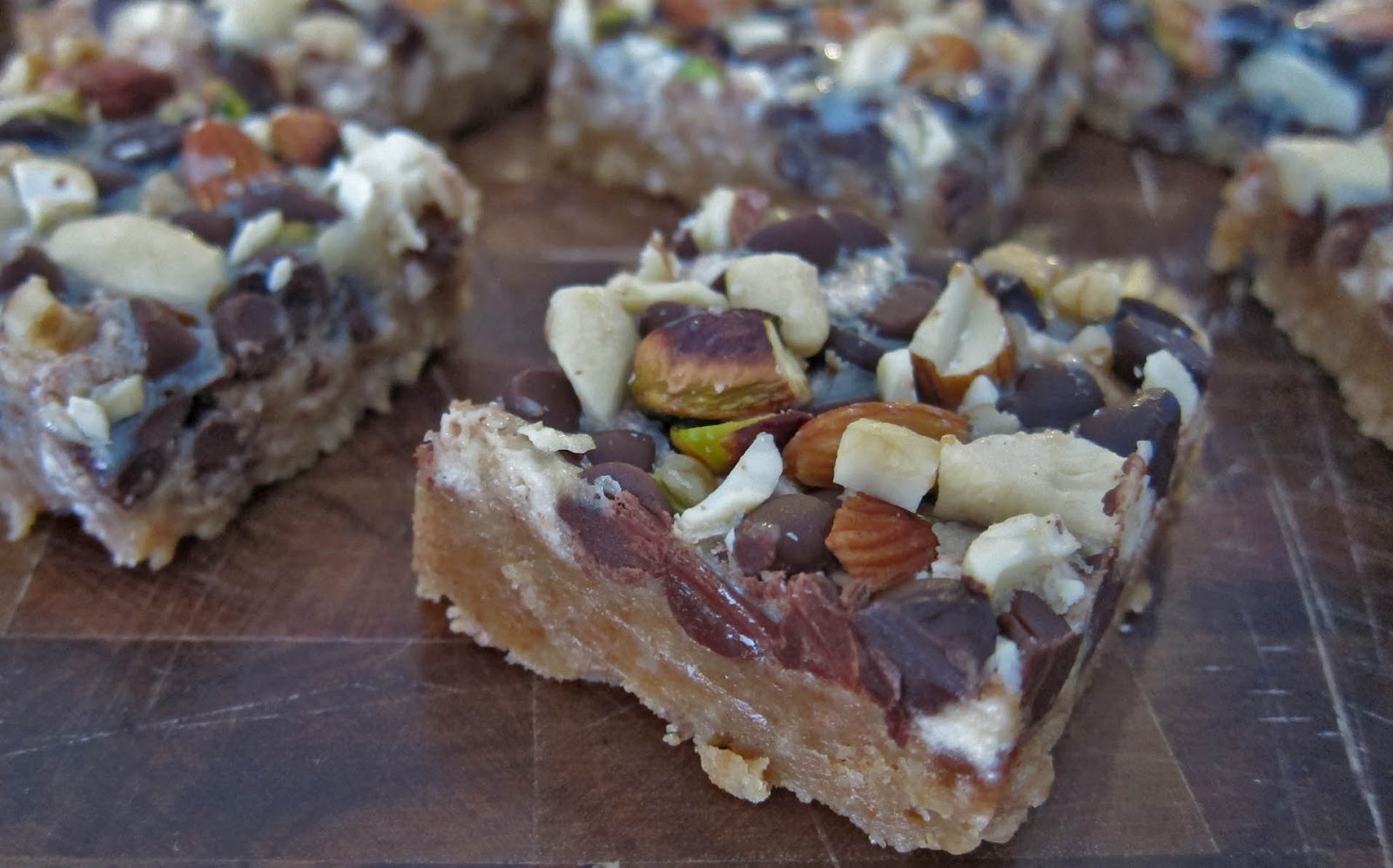 Pastry School Diaries: Chocolate Halawa Nut Bars