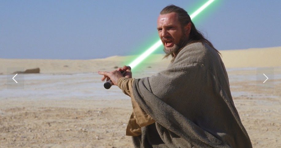 STAR WARS AFICIONADO WEBSITE: CLASSIC IMAGE: BATTLE-READY JEDI!