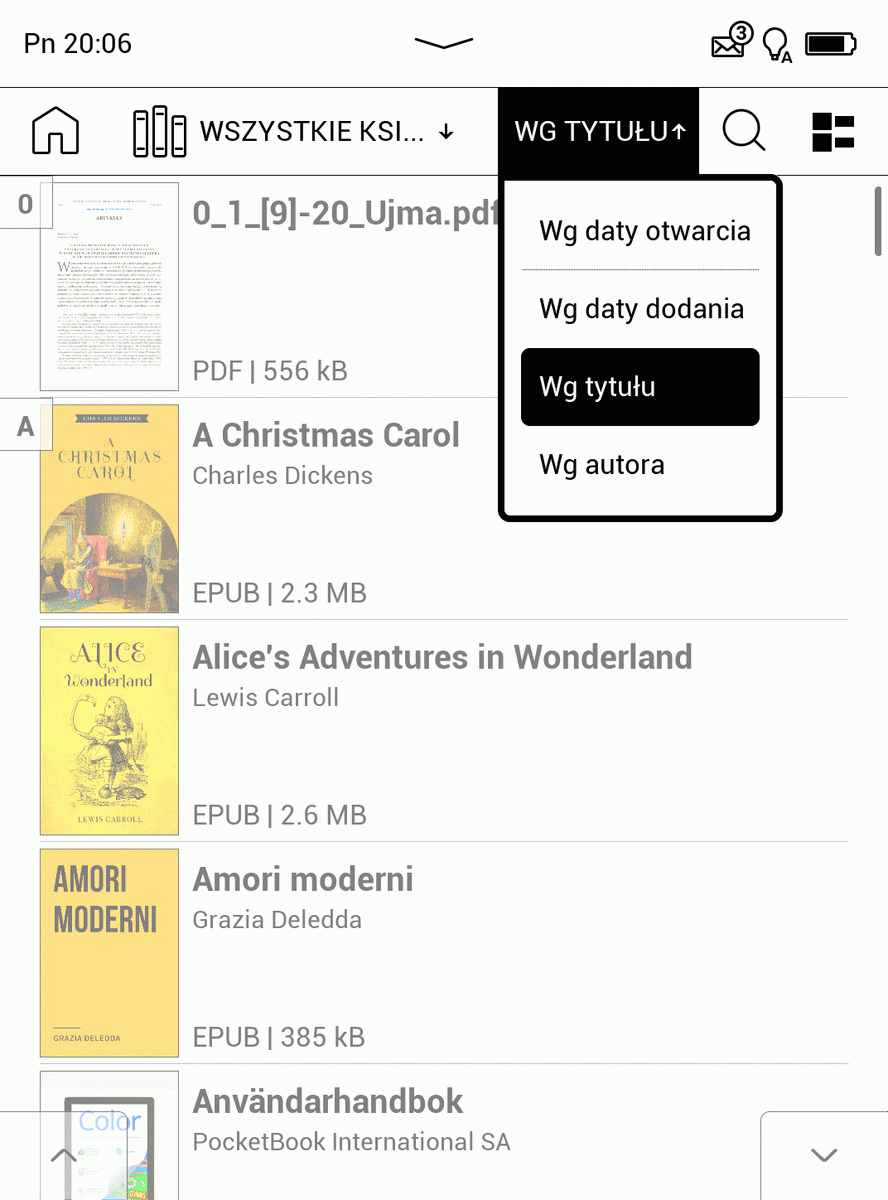 PocketBook Color 633 – test i recenzja czytnika z kolorowym ekranem E ...