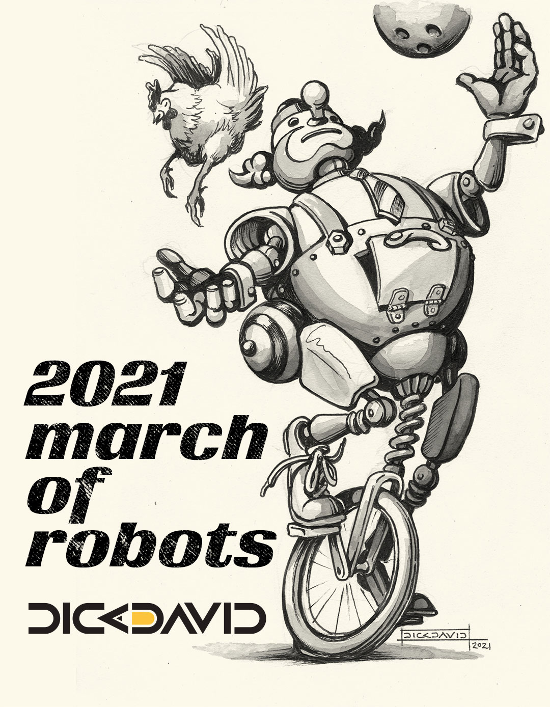 dickdavid - the artwork of richard [dick] david wezensky: March of ...