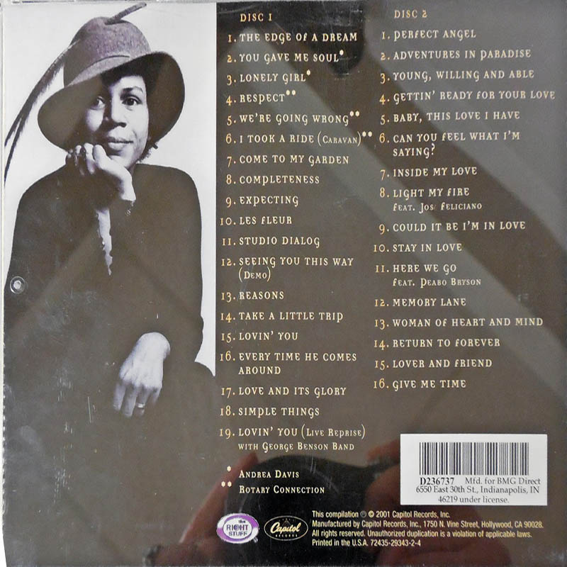ENTRE MUSICA: MINNIE RIPERTON - Petals The Minnie Riperton Collection