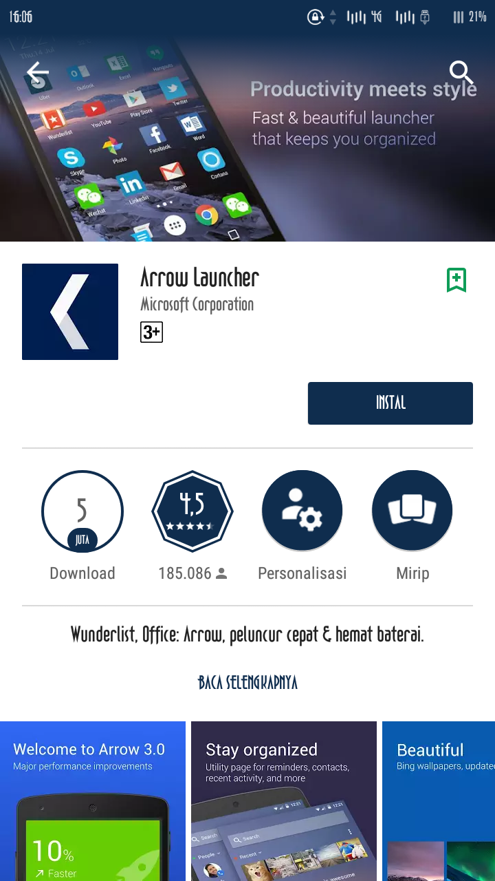 9 Aplikasi Launcher Terbaik Dan Ringan - Teknologiku