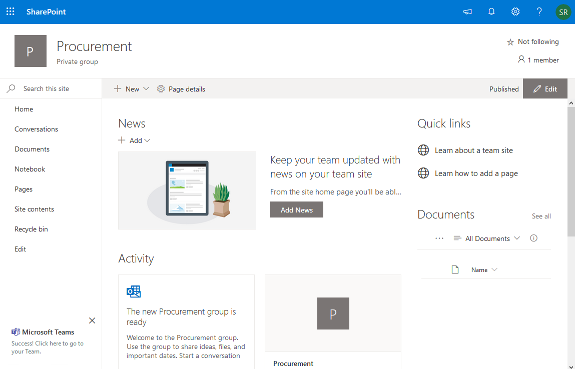 How to Convert SharePoint Online Site to Microsoft Teams? - SharePoint ...