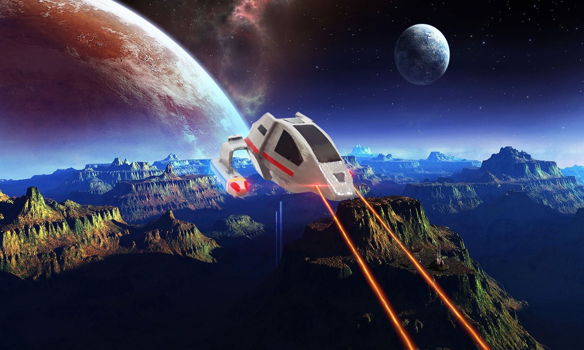 Capitan Ran Dohen: Star Trek - Shuttle type 9