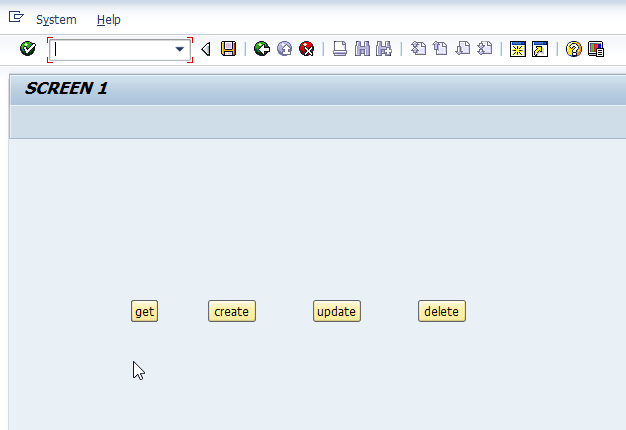 SAP ABAP Central: CRUD Operations in Module Pool
