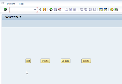 SAP ABAP Central: CRUD Operations in Module Pool