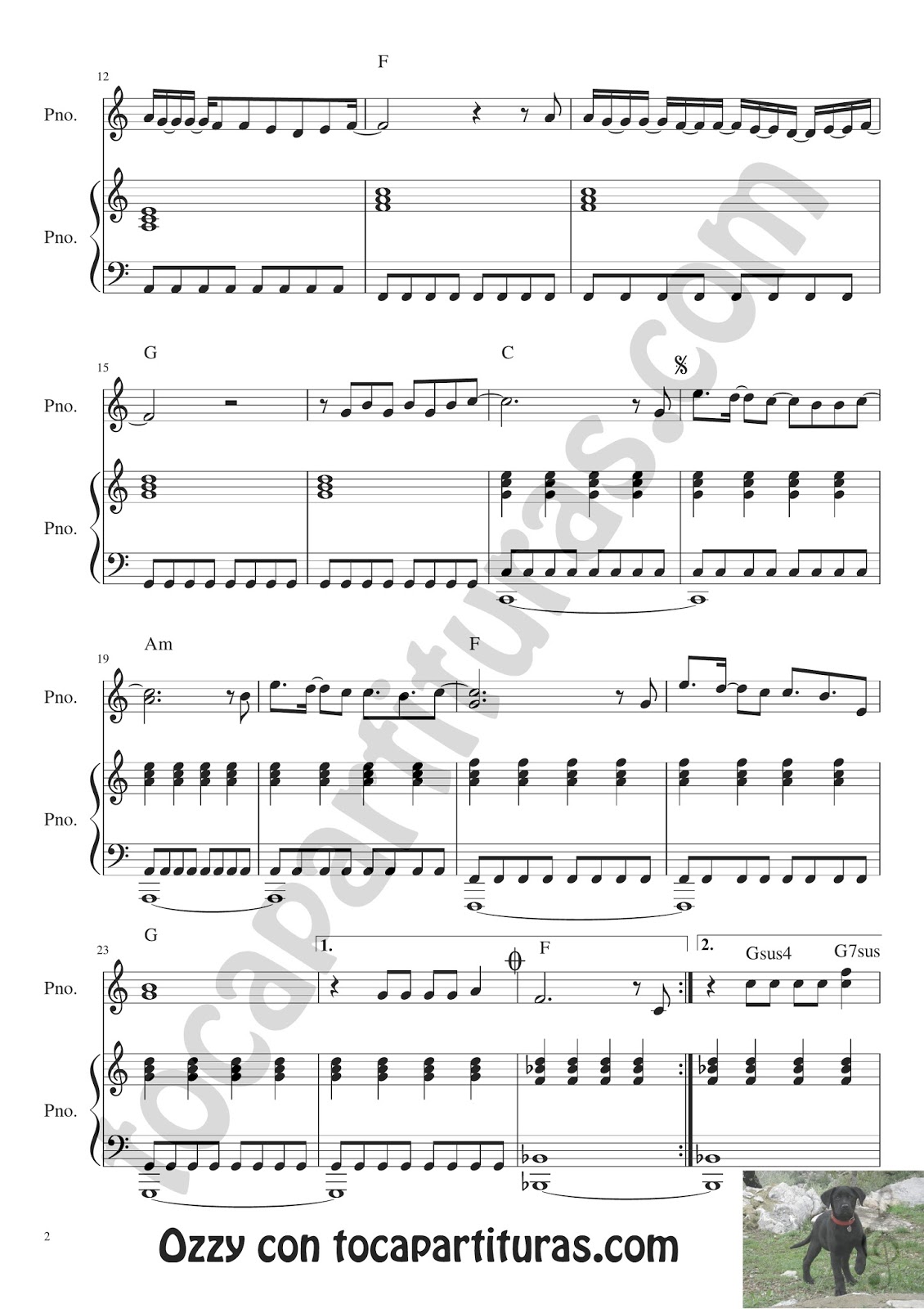 tocapartituras: The Reason de Hoobastank Partitura de Piano Fácil ...