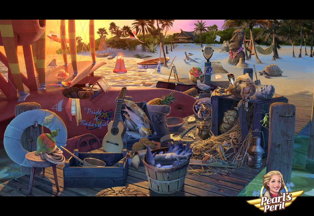 Victor van Schagen: Pearl's Peril: Hidden Object Scenes