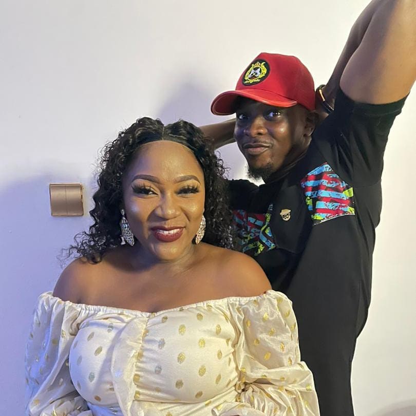 Picture of Jumoke Arinola Salami and her husband, Rotimi Salami