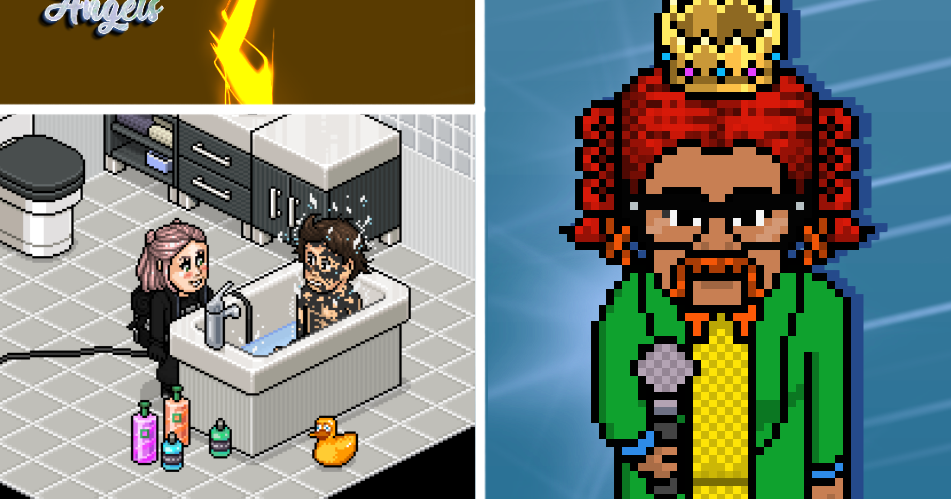 Habbo Da Aline - O Maior Blog do Hotel: BECALY ANGELS: O JULGAMENTO