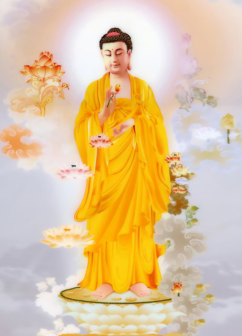 Dharma Sukhavati: Poster Amituofo 700