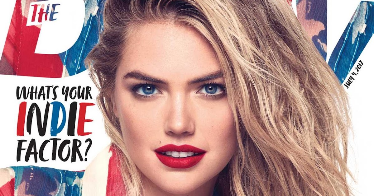 Kate Upton flaunts curves for The Daily Row Summer 2017