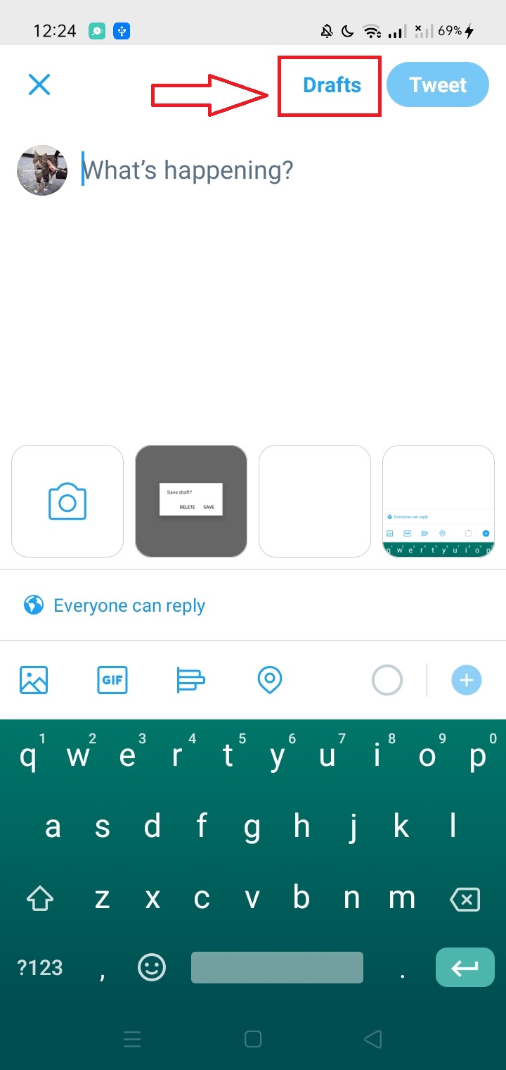 Cara Membuat Draft di Twitter - Tutorial Programming & Digital Marketing