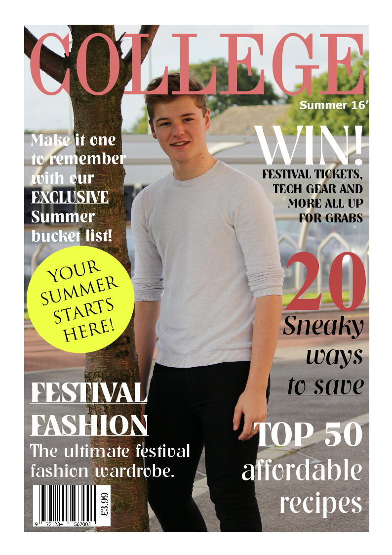 AS Magazine Preliminary Front Cover AS Magazine Preliminary Front Cover