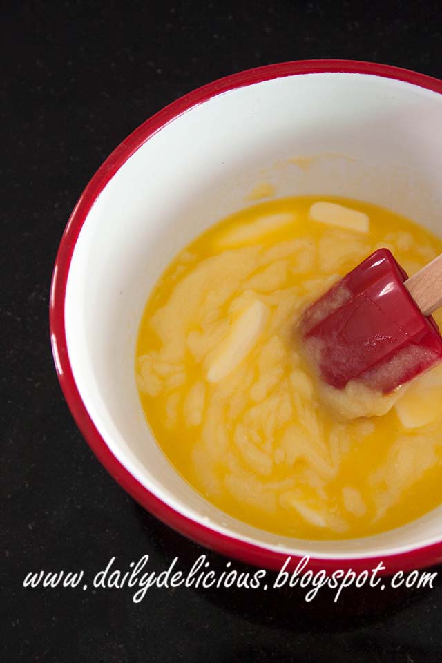 dailydelicious: Lemon Meringue Choux: Lemon choux, my way