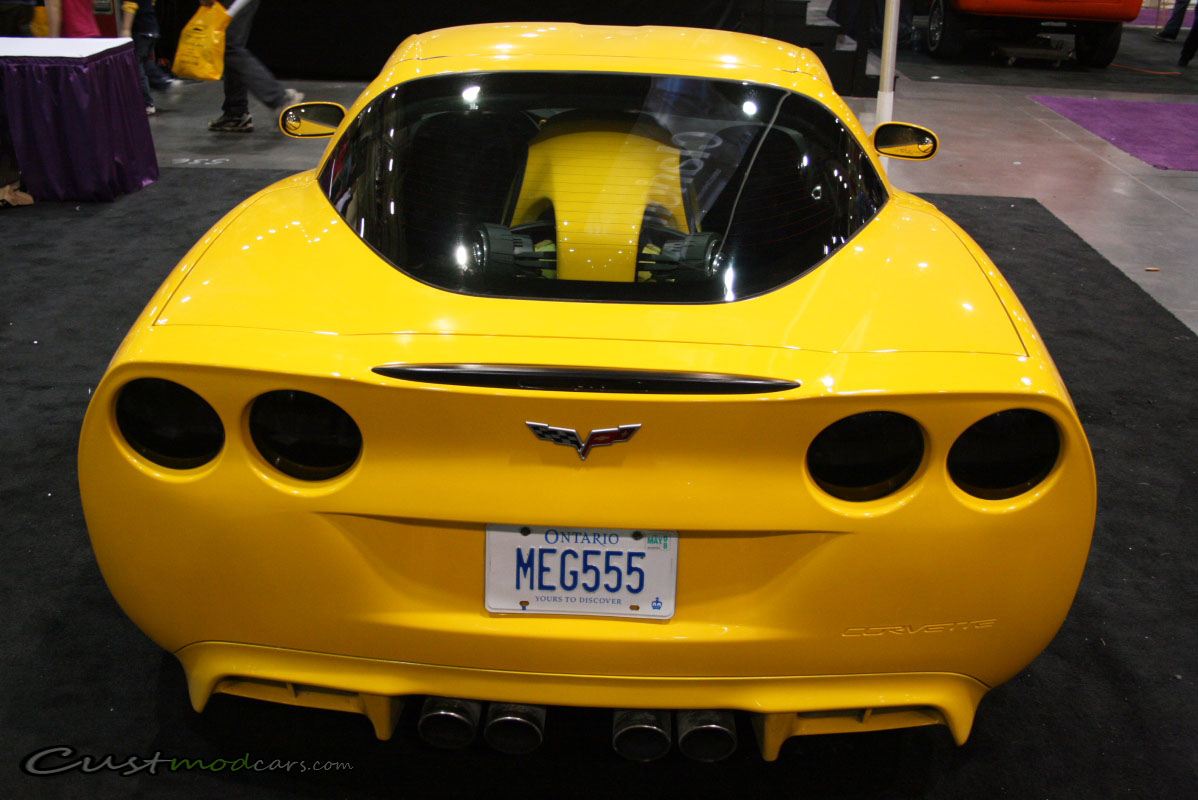 Yellow Modified Corvette C6 | Custmod Cars