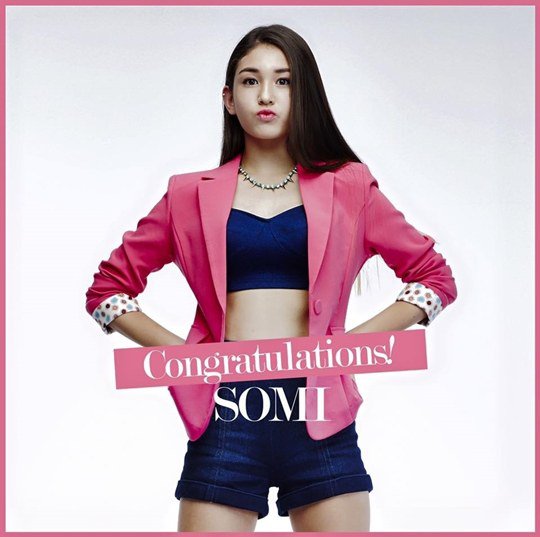 JYP congratulates Somi on her 'Produce 101' #1 win
