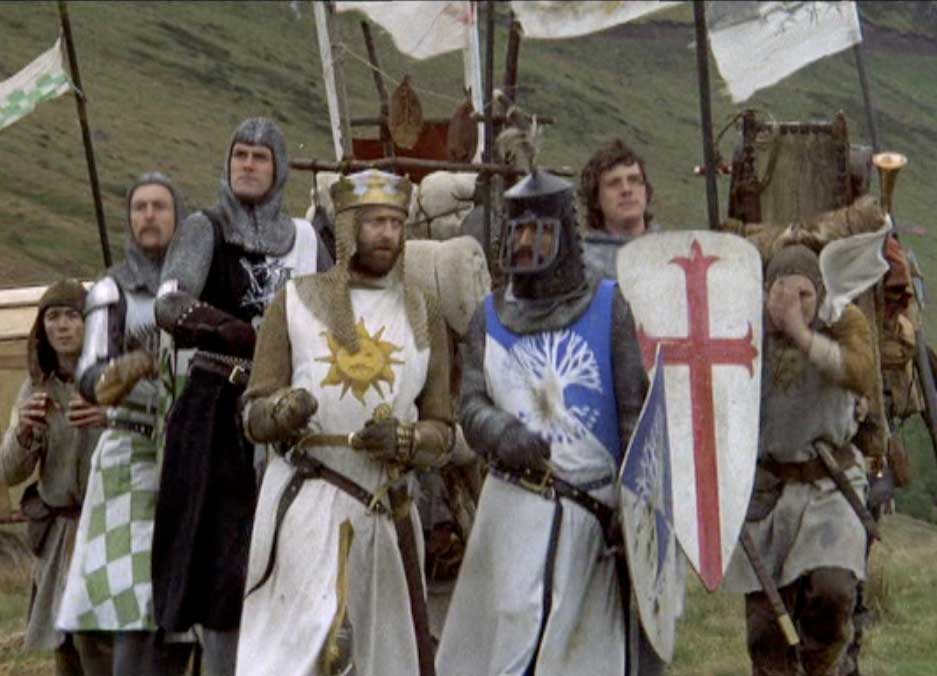 Movies Books Writers Comics Monthy Python And The Holy Grail