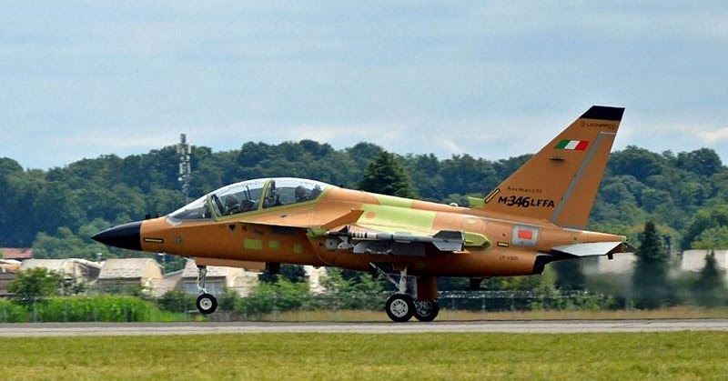 Leonardo’s M-346 Fighter Attack embarks on maiden flight equipped with ...