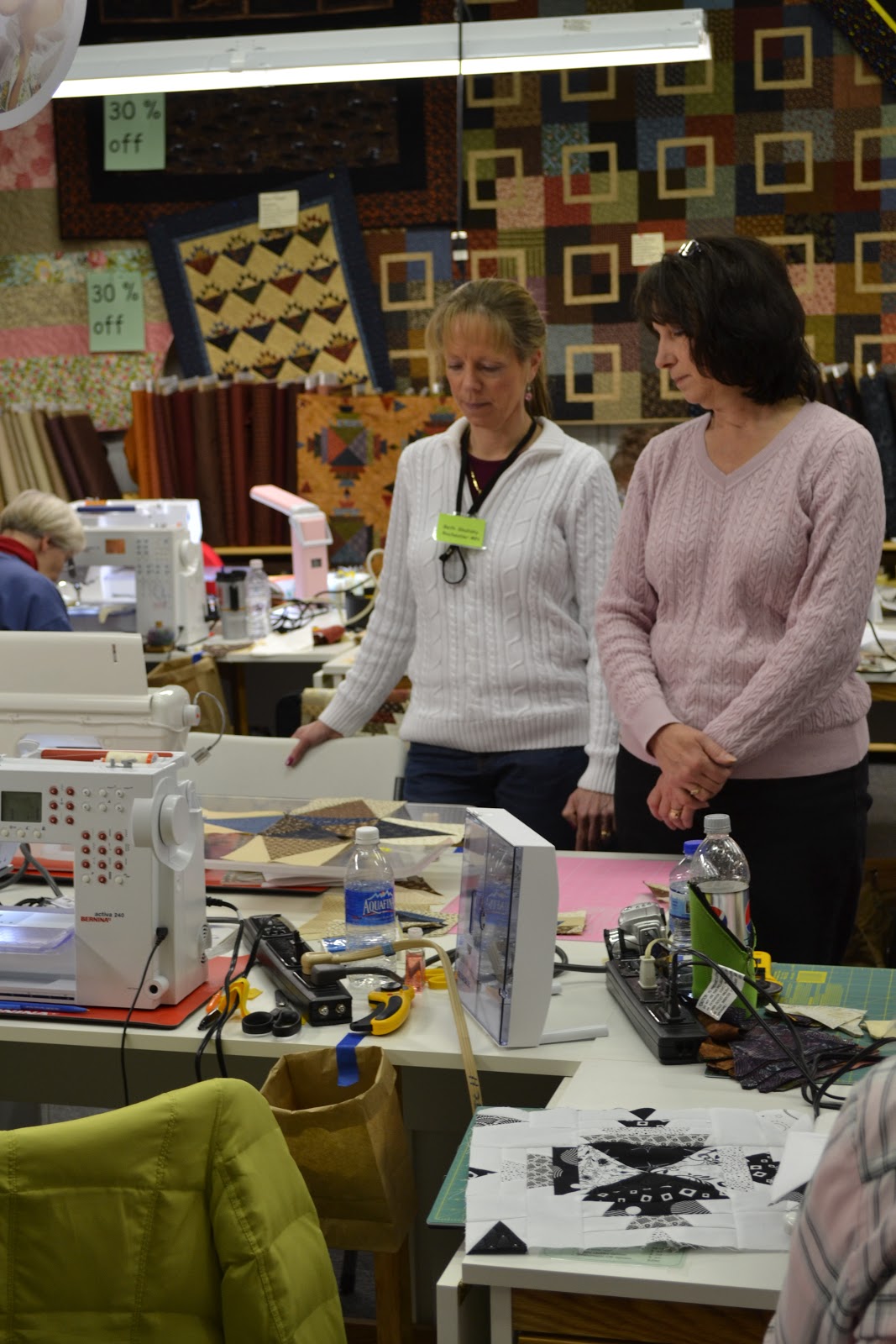 From our hutch to yours: Pineapple Nine Patch Class: Part 1