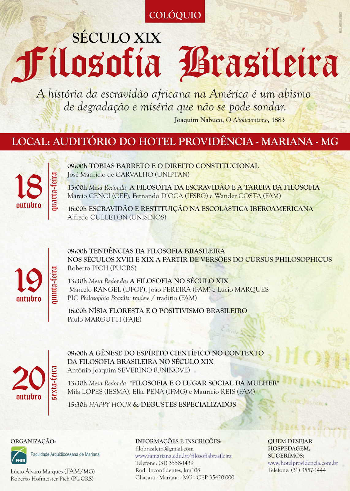 NOVA ÁGUIA: REVISTA DE CULTURA PARA O SÉCULO XXI: 18-20 Outubro ...