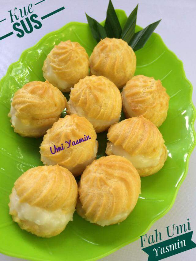 Resep dan Cara Membuat Kue Sus by Fah Umi Yasmin | Langsung Makan ...