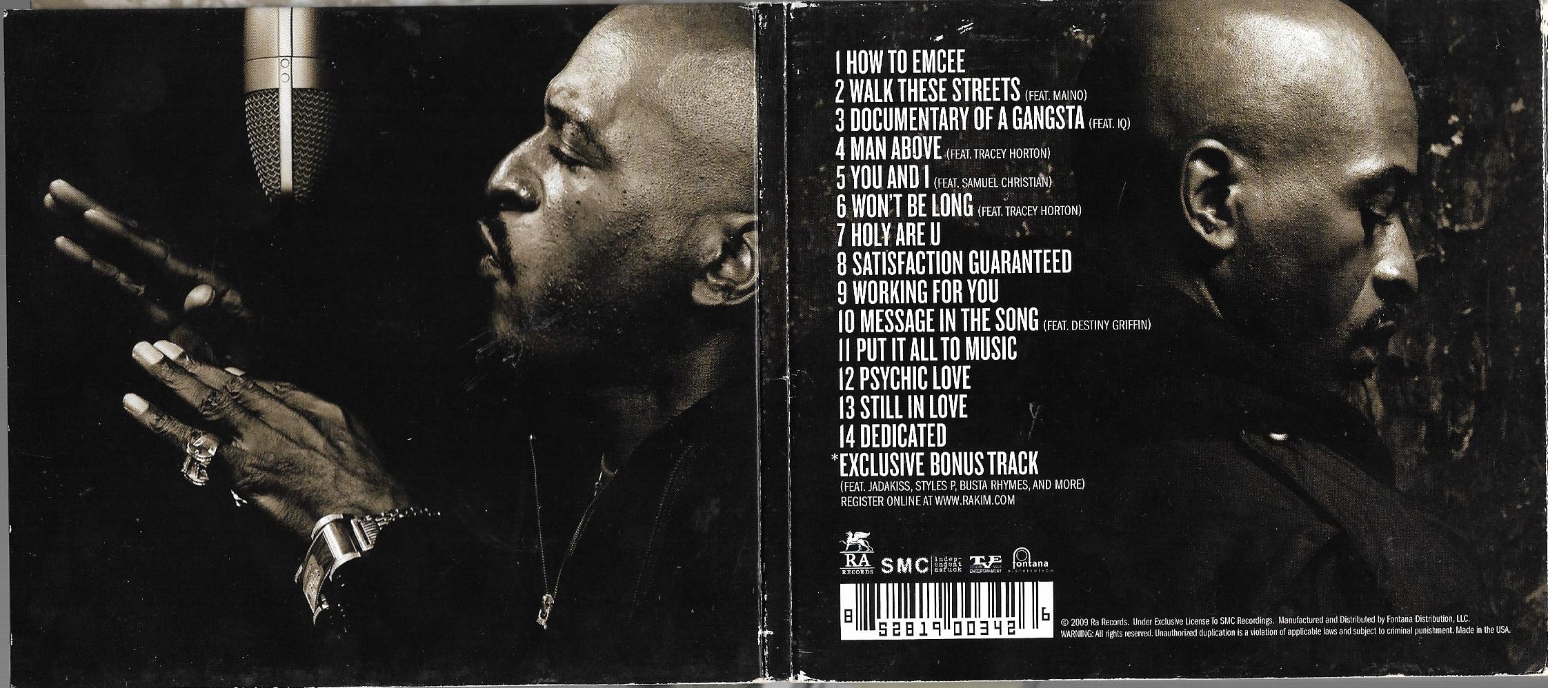 OLAS UN BEKONS HIP-HOP & FUNK BLOG: Rakim - The Seventh Seal (2009) (CD ...