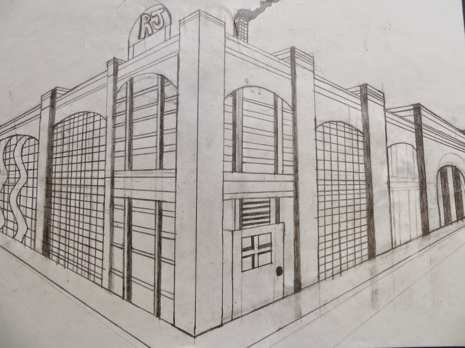 Shana's Art Room : 7th Grade Two Point Perspective