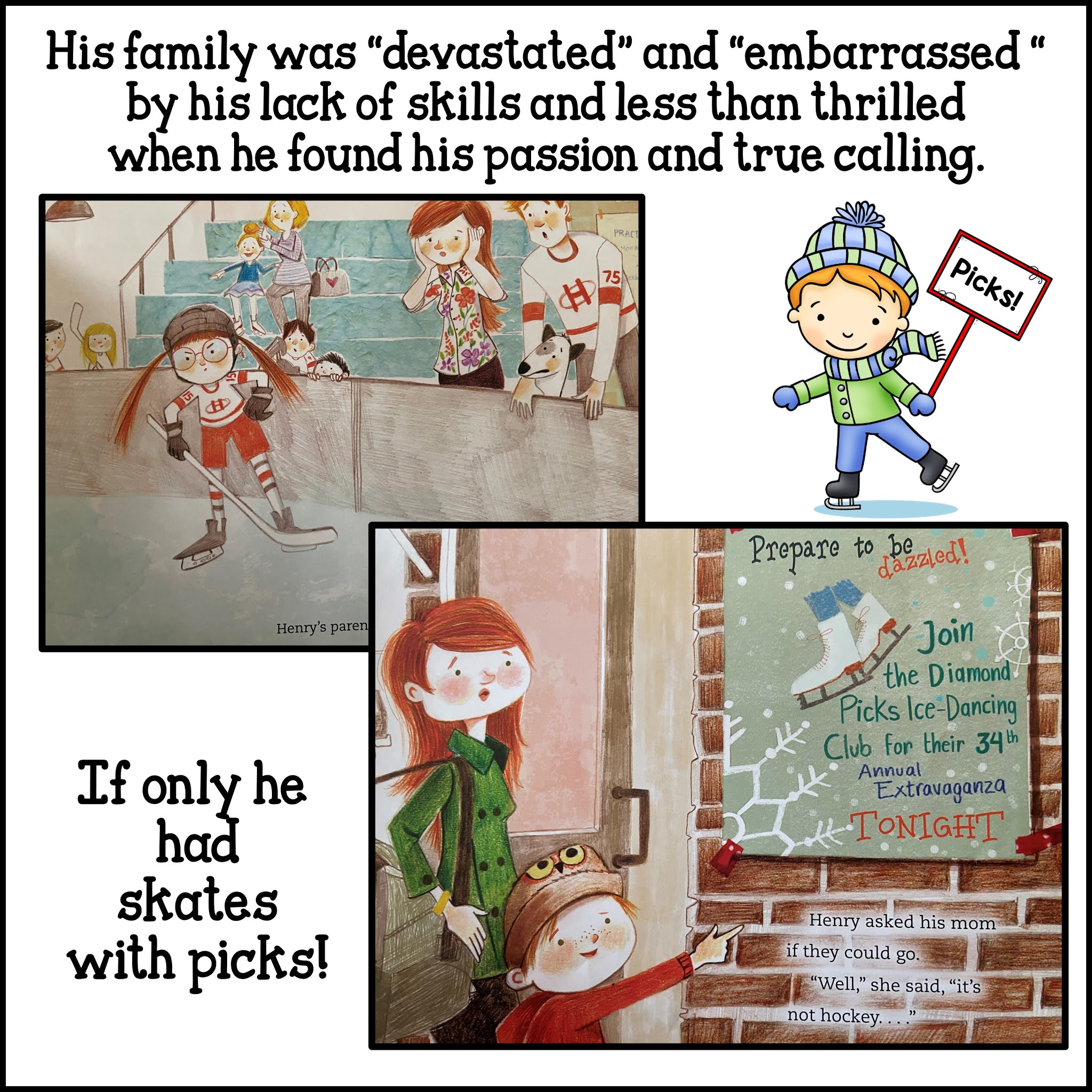 First Grade Bloomabilities: Henry Holton Takes the Ice and Perfect Pigeons