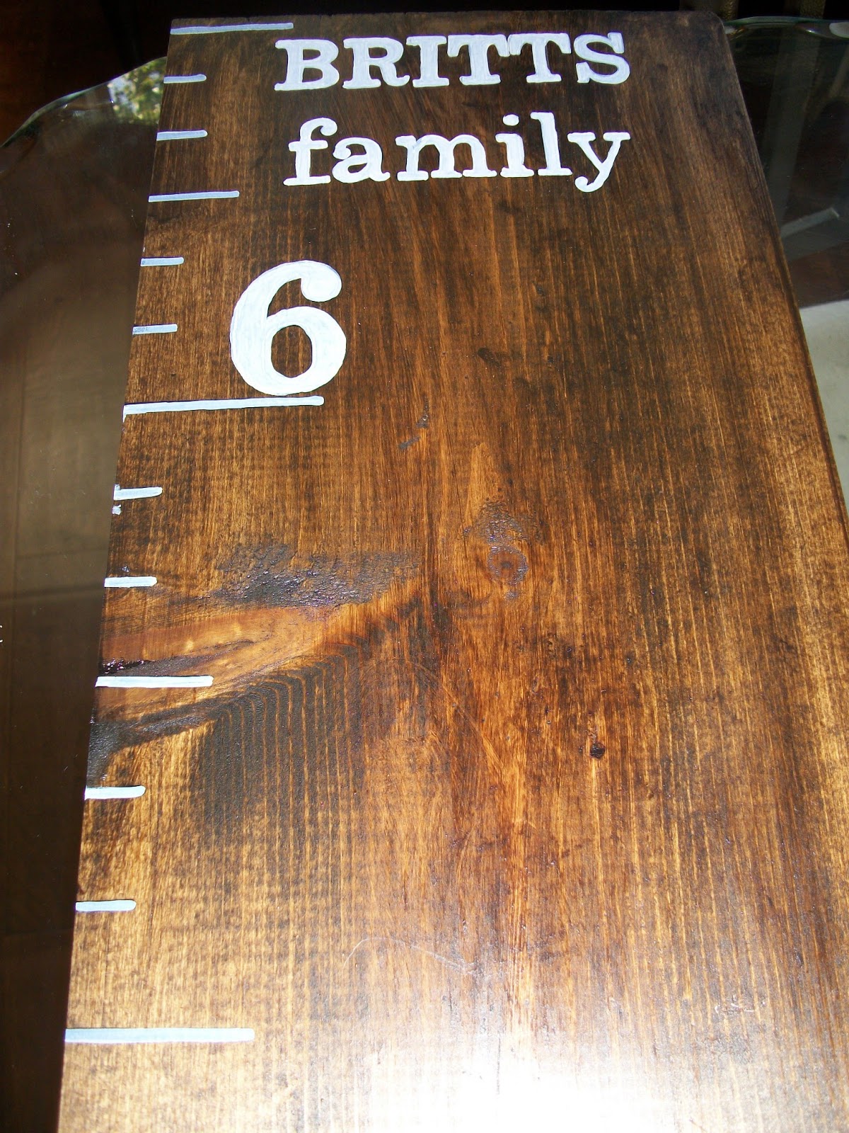 What a Ride!: DIY Measuring Stick Height Chart