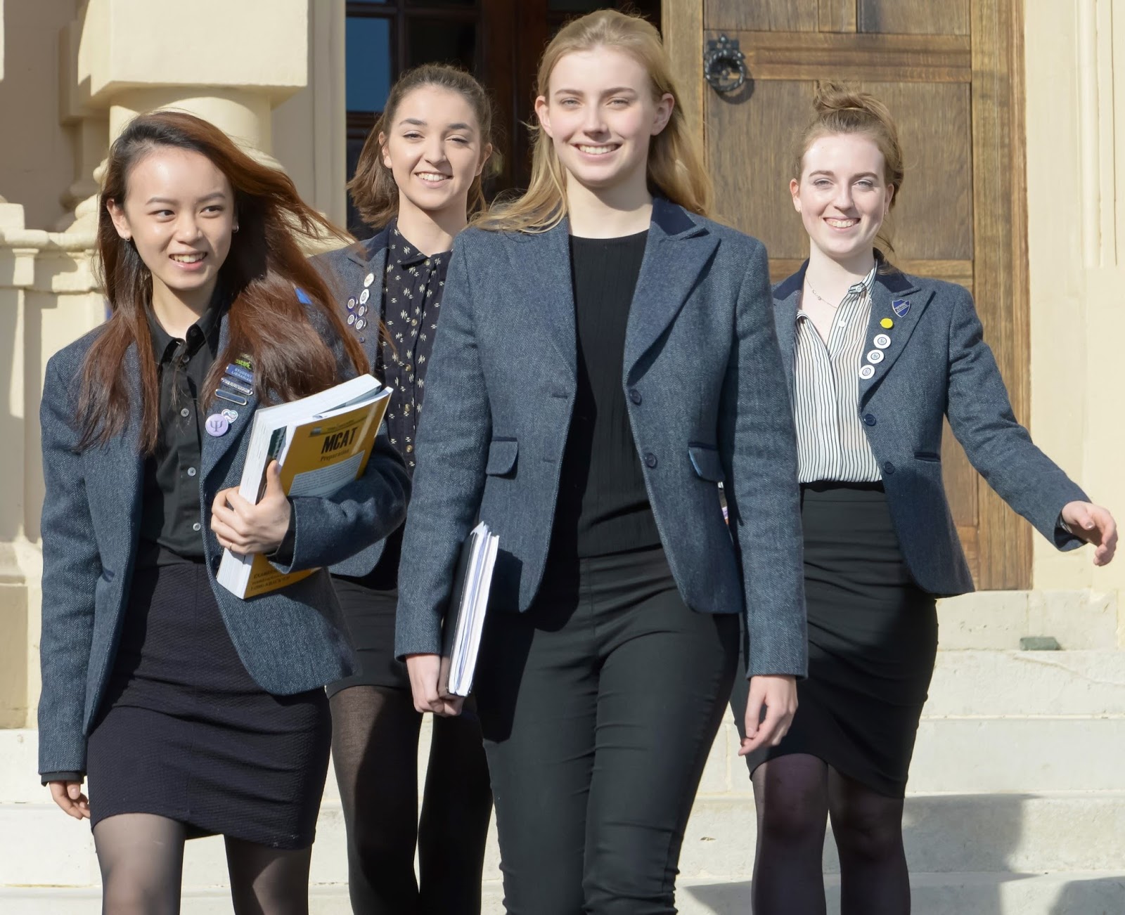 Tight Skirts Page: Uniform Tight Skirts 30: Sixth Form