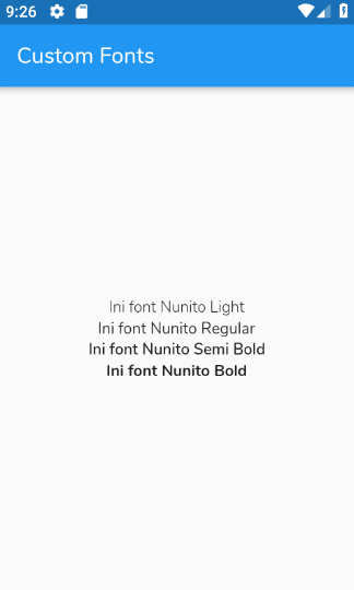 Tutorial Flutter Cara Gampang Custom Fonts - Seni Coding Tutorial Flutter Cara Gampang Custom Fonts - Seni Coding