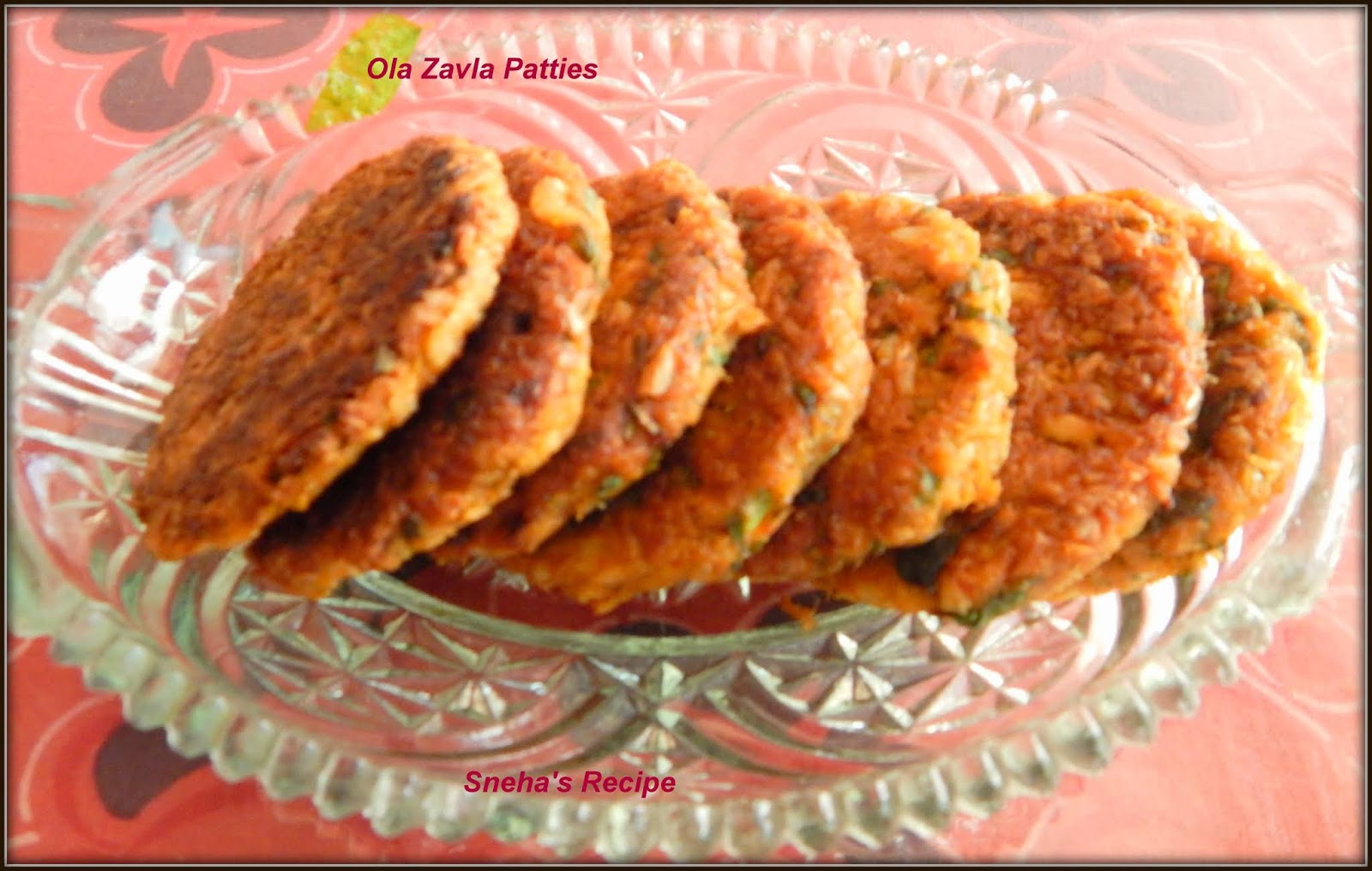 Ola Zavla Patties / Fresh Tiny Baby Shrimps Patties#FishFriday - Sneha ...