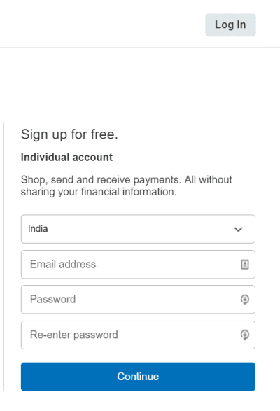 Create Your PayPal Account Fast - Safe, Easy & Verify For FREE | Rs.200 ...