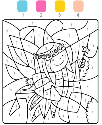 COLOREAR SEGÚN EL CÓDIGO.