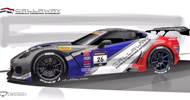 Callaway Competition USA Reveal Corvette C7 GT3-R Racing Livery