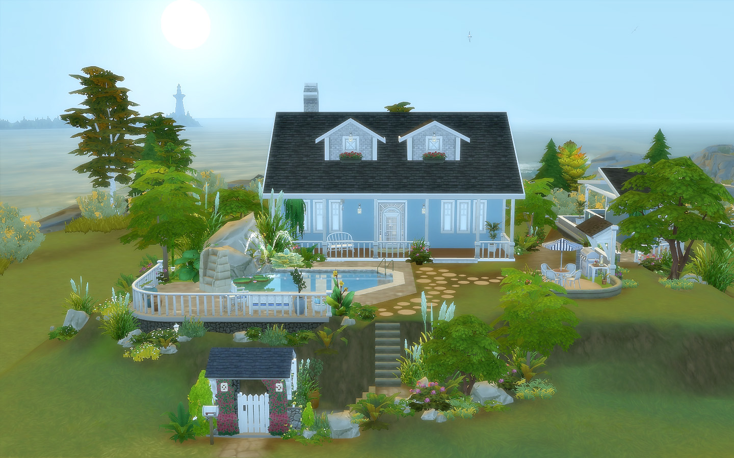 House 64 - Brindleton Bay - Via Sims