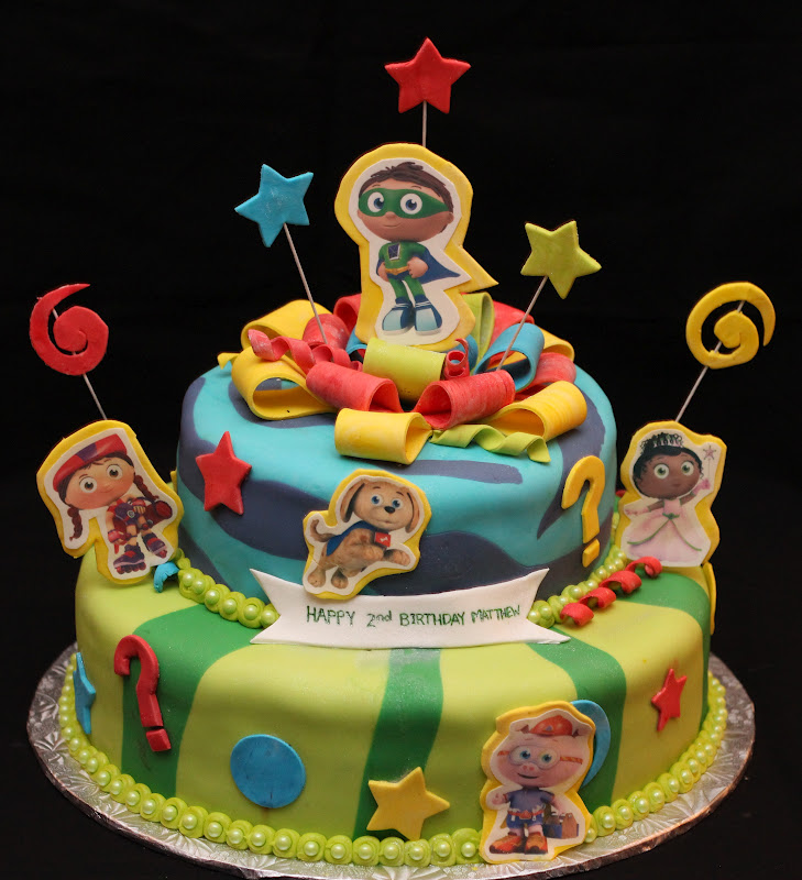 How To Make A Super Why Cake