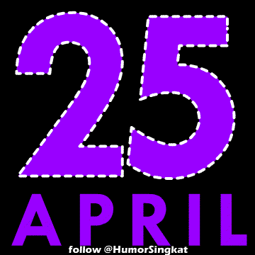 25 April gambar animasi GIF | Display Picture BBM