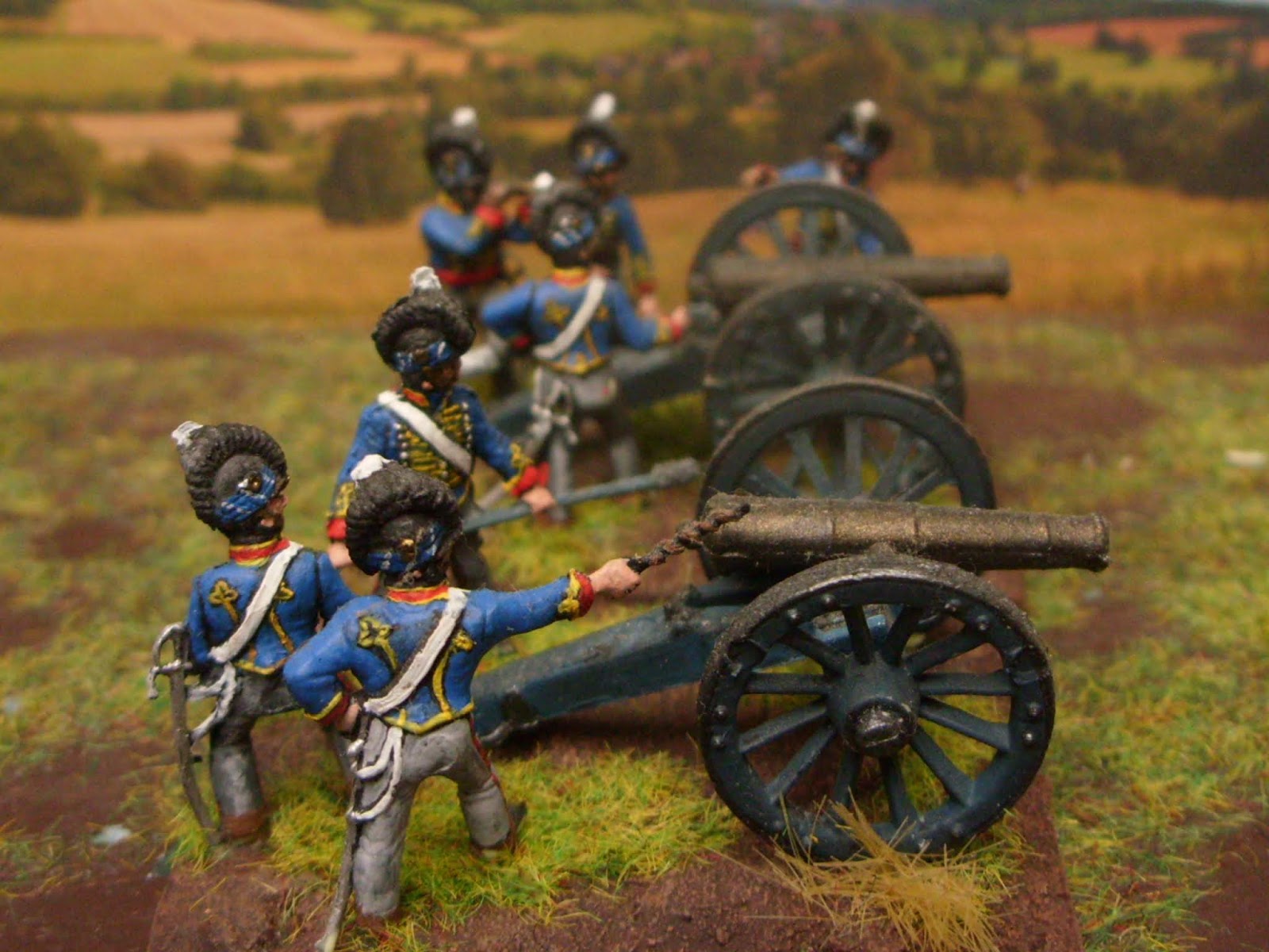 Paul´s Bods: Airfix Waterloo RHA (re-based)