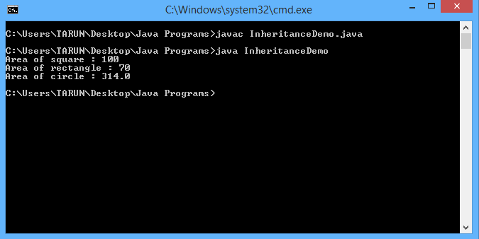 JAVA PROGRAMMING: Inheritance in Java JAVA PROGRAMMING: Inheritance in Java