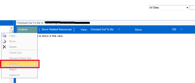 SharePoint PitStop: Bulk Check-In of Documents in Sharepoint