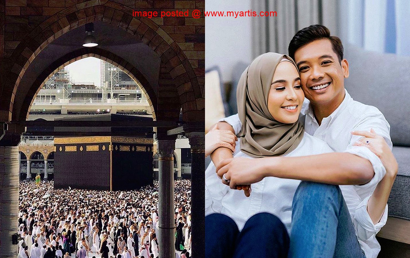 MYARTIS.COM | MYARTIS | MY | ARTIS: BAKAL TUNAI UMRAH BERSAMA SUAMI - BELLA DALLY MOHON MAAF