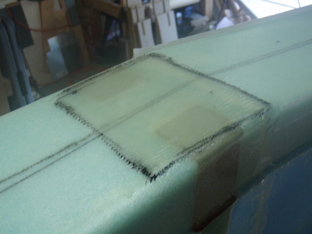 The Long EZ Build: Right wing - shear web