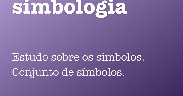 O Simbolo!