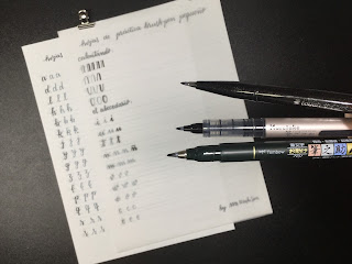 Mr WashiSan: Tutorial: cómo empezar con el lettering en diez simples pasos.