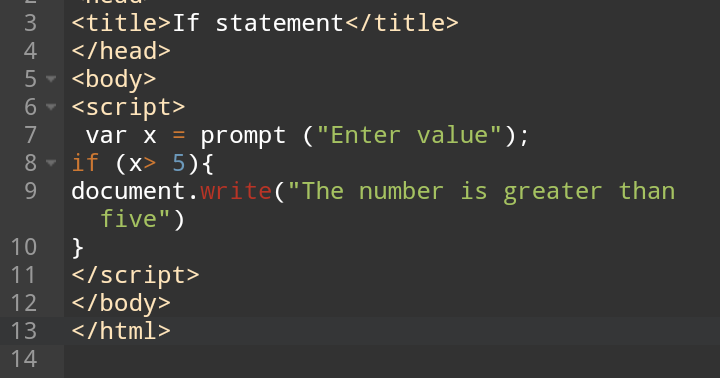 JavaScript If, if else , if else if statement - Zhullyblog
