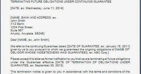 Example of Non Responsibility Letter