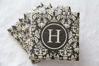 The Prudent Pantry: Homemade Holidays: Modge Podge Coasters